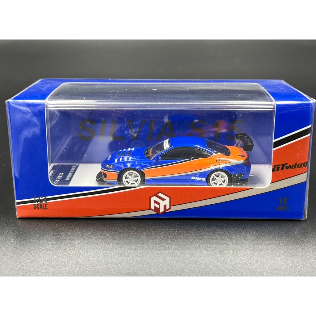 Focal Horizon FH 1/64 Diecast Pandem Rocket Bunny Silvia S15 FNF Blue ...