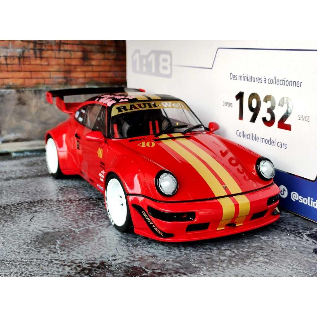 โมเดลรถPorscheRWB model Porsche RWB 911 993 964 RWB ขนาด สเกล scale 1: ...