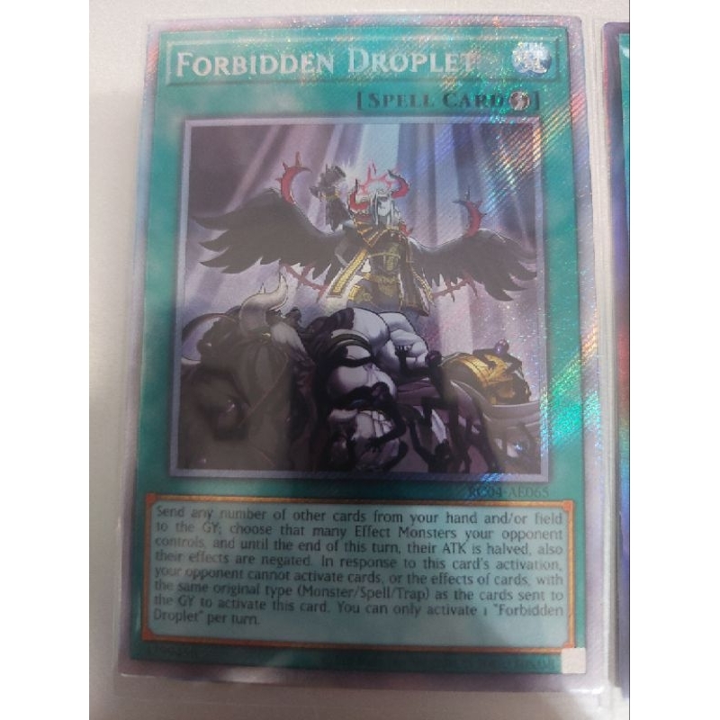 Yu-Gi-Oh Asia English: Forbidden Droplet RC04-AE065 การ์ดยูกิภาษาอังกฤษ ...