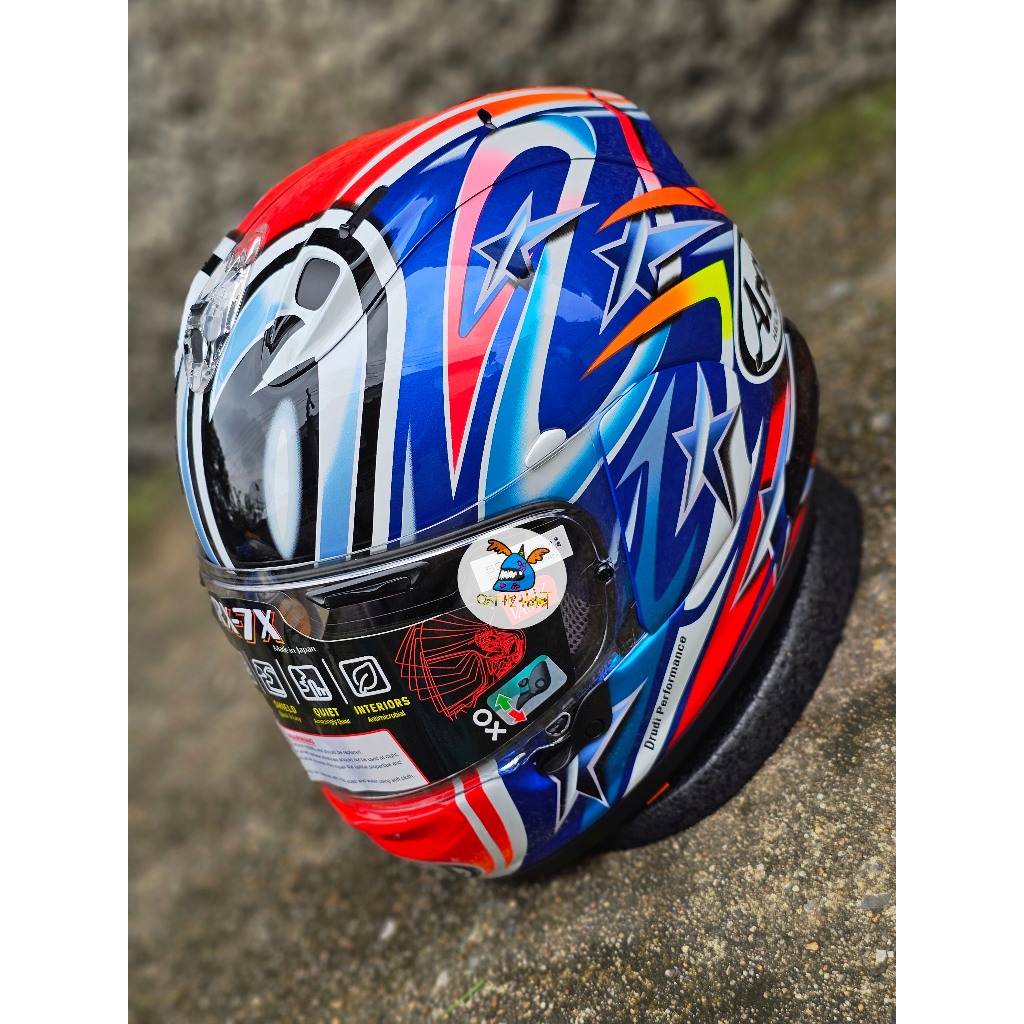 หมวกกันน็อค Arai Rx7x Nakano Red 2003 | Shopee Thailand