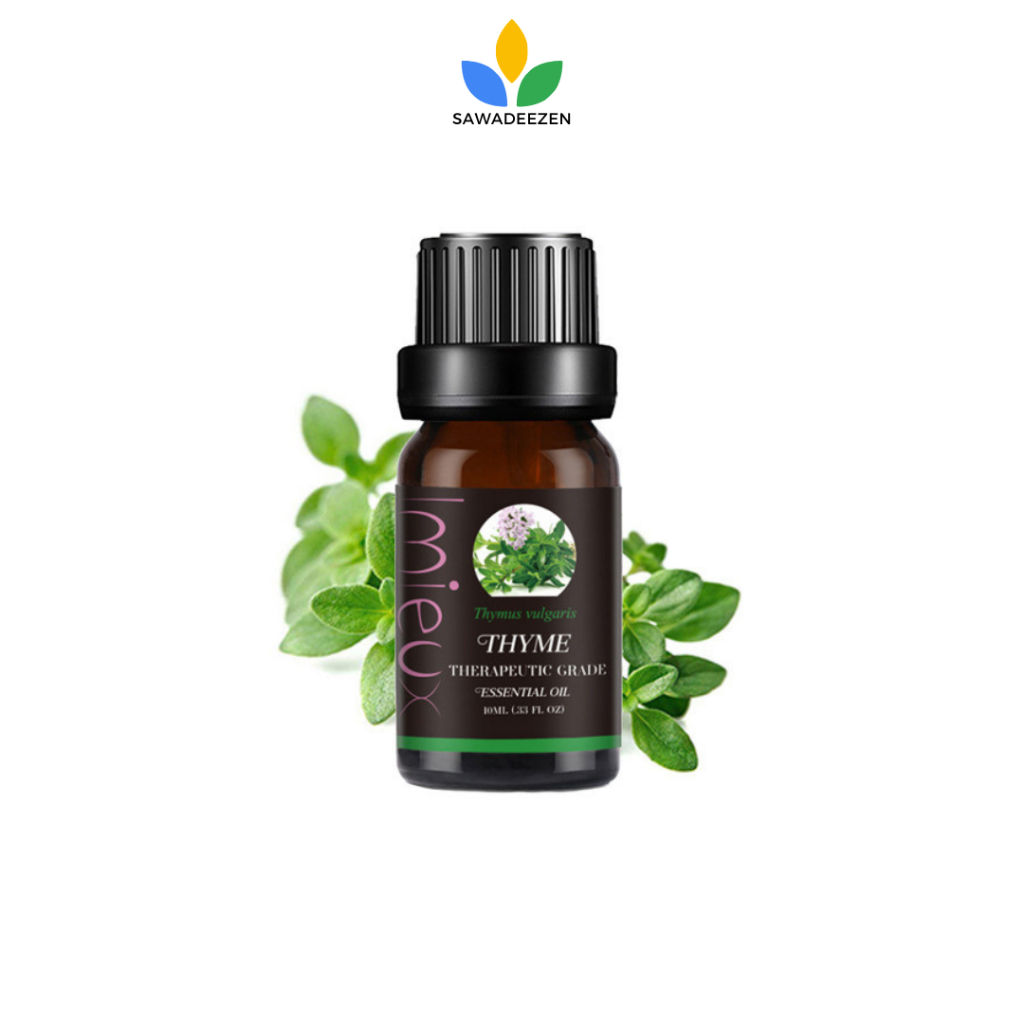 Thyme Essential Oil, 100% Pure, Therapeutic Grade, 10 ml น้ำมันหอมระเหย กลิ่น ไทม์ |SawadeeZen ...
