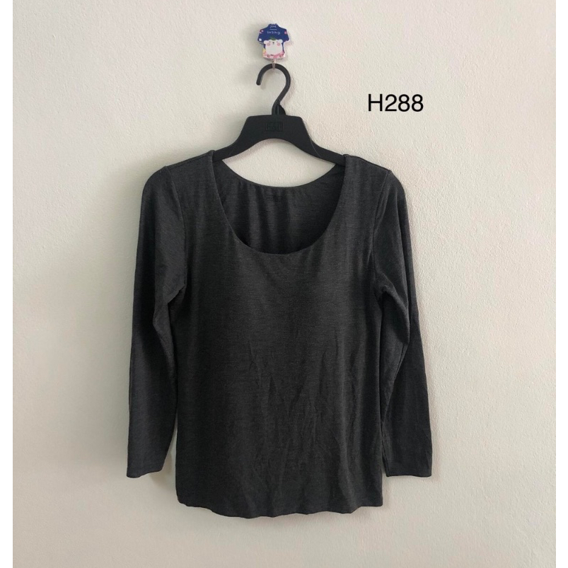 Heattech (H288) แบรนด์ uniqlo ยูนิโคล่ มีบราในตัว | Shopee Thailand