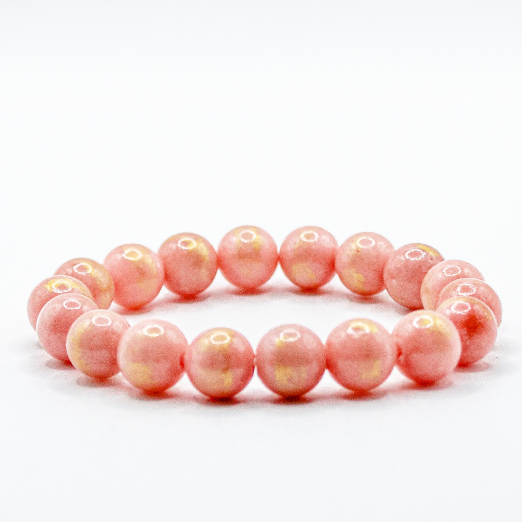 กำไลหินลาพิส ลาซูลี ชมพู (Pink Lapis lazuli) | Shopee Thailand