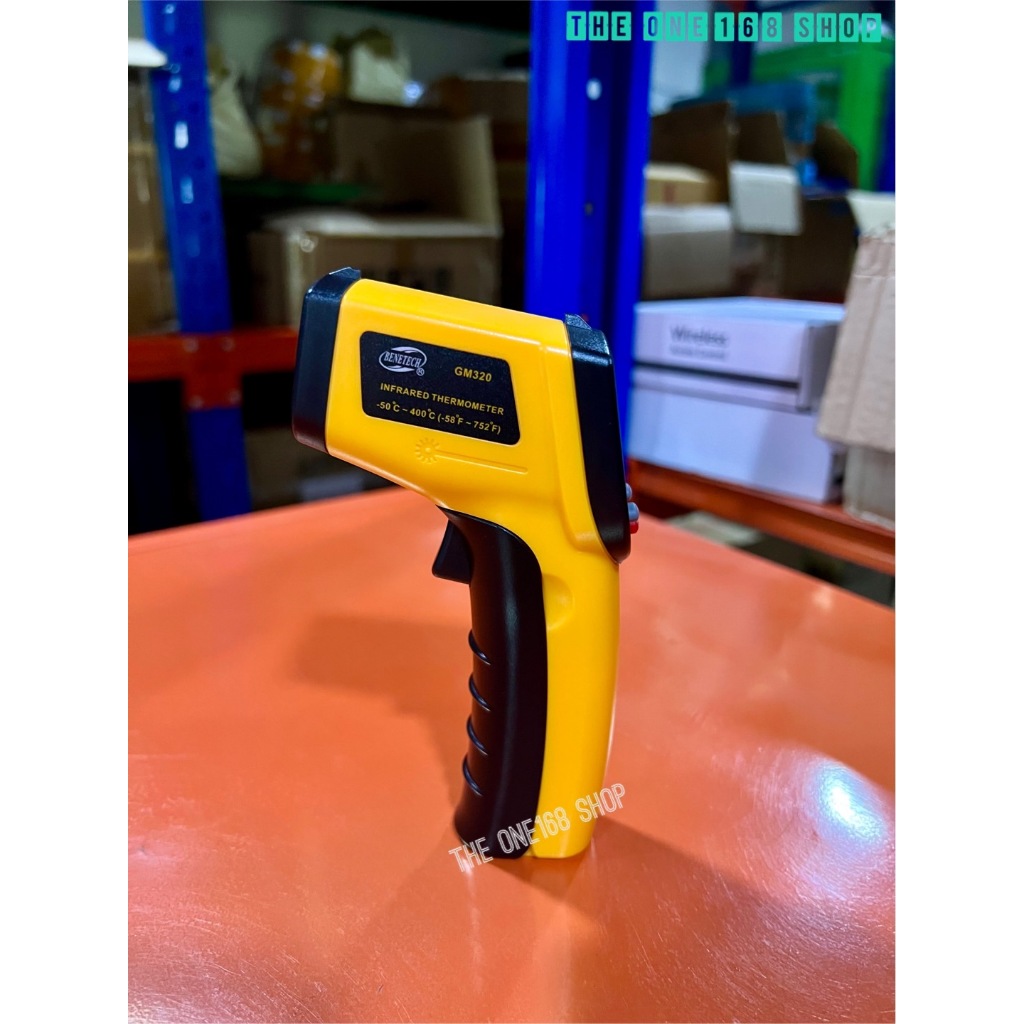 GM320 BENETECH เครื่องวัดอุณหภูมิอุตสาหกรรมความแม่นยำสูง แบบอินฟาเรด ...