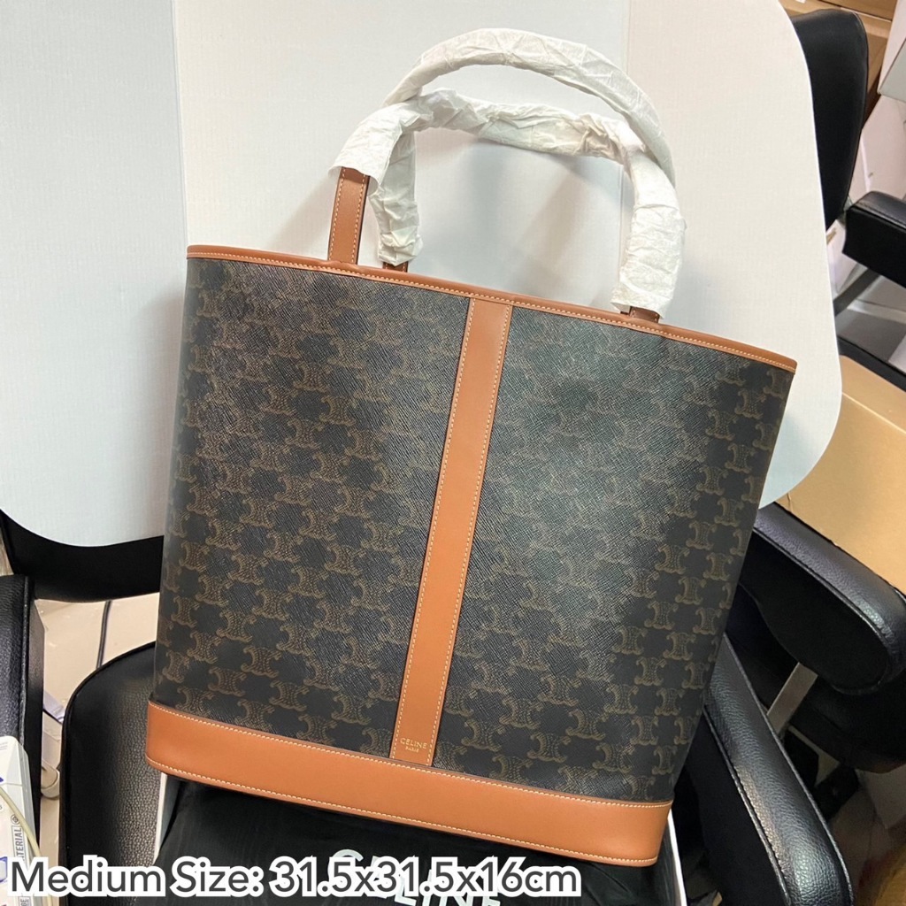 CELINE Medium Bucket Bag ของแท้ 100% [จัดส่งฟรี] | Shopee Thailand