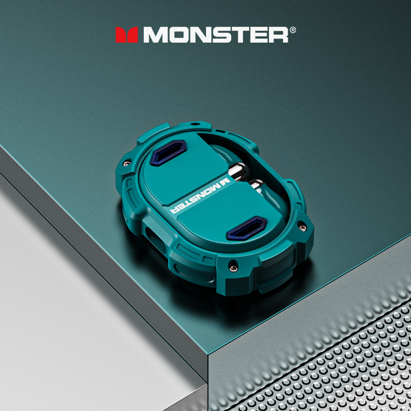 Monster XKT10 pro หูฟังบลูทูธไร้สาย หูฟังเบสสเตอริโอ ตัดเสียงรบกวน ความ ...