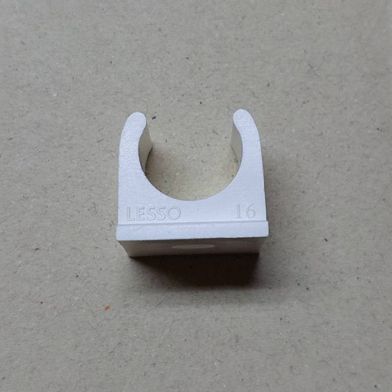 ⚙️LESSO Clamp คลิปก้ามปู ร้อยสายไฟ ( 1แพ็ค10ชิ้น )ขนาด 16mm./20mm./25mm ...