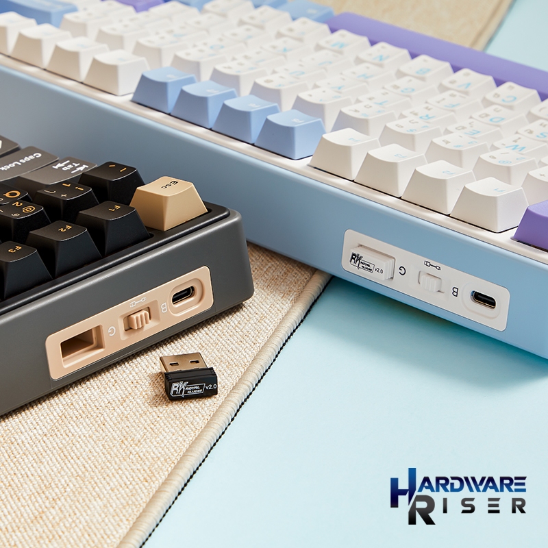 [โค้ดคุ้ม 20%] Royal Kludge RK R75 RGB - คีย์บอร์ดขนาด 75% คีย์บอร์ดไร้ ...