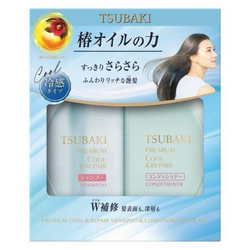 TSUBAKI PREMIUM COOL & REPAIR SET 490 ml | Shopee Thailand
