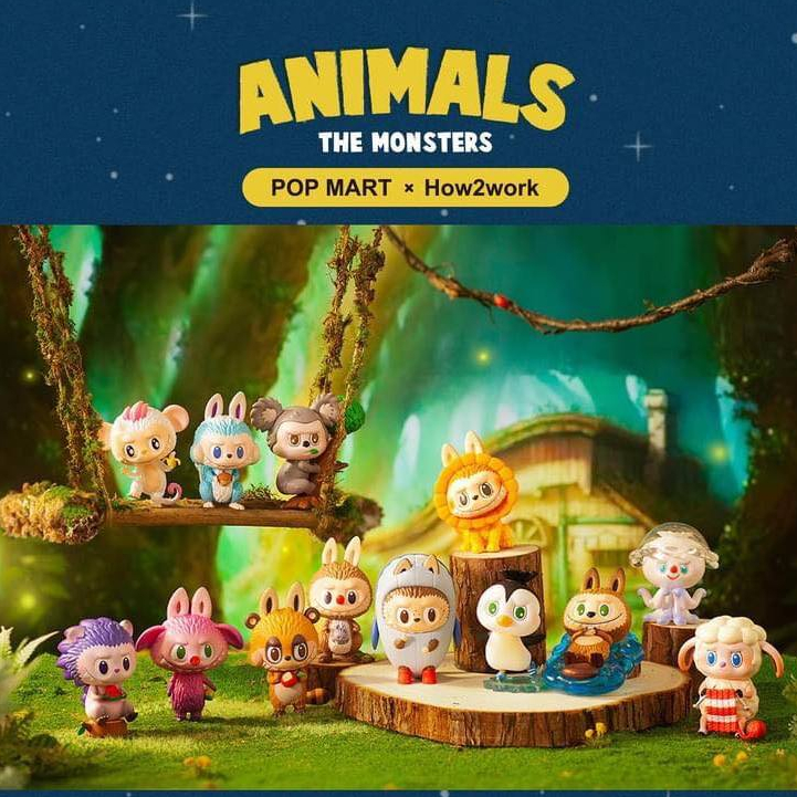⭐️พร้อมส่ง/ซื้อใน Live ได้⭐️ แบบระบุตัว Popmart The Monsters Animals ...