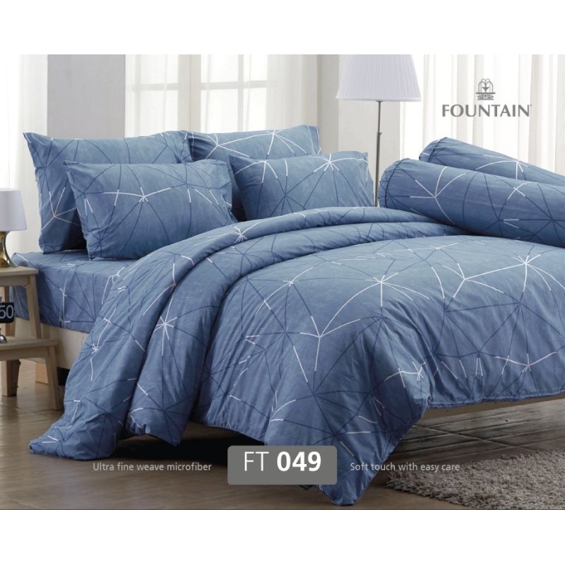 ผ้าปูที่นอน (ไม่รวมผ้านวม) ยี่ห้อ Fountain ลายทั่วไป | Shopee Thailand
