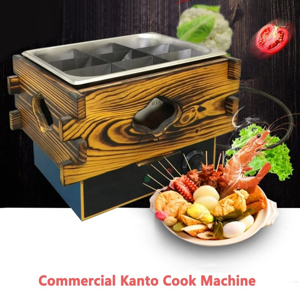 หม้อต้มโอเด้ง Oden Boiler ต้มโอเด้งเสียบไม้ หม้อเดี่ยว9ช่อง - มีพร้อม ...