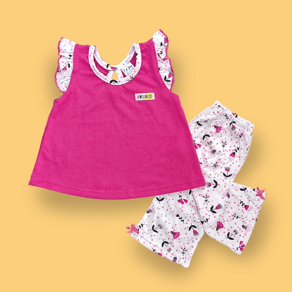 ชุดเด็กผู้หญิง มี2ไซส์ ไซส์ 1T (6 เดือน-1ปี /4-10Kg.) 2T(1-2ปี/9-13 Kg.) | Shopee Thailand