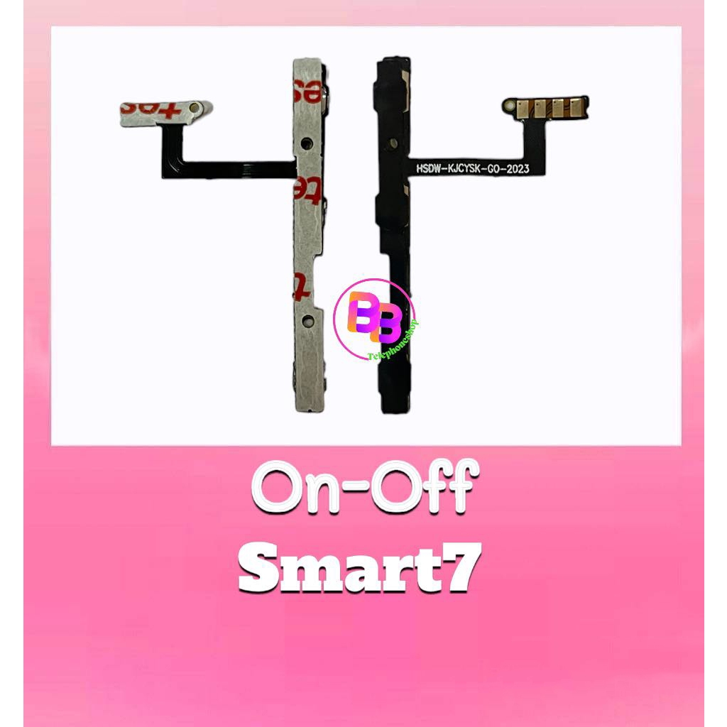 แพรเปิดปิด Smart7 On-off Smart7 แพรปุ่มพาวเวอร์ Smart7 อะไหล่มือถือ ...