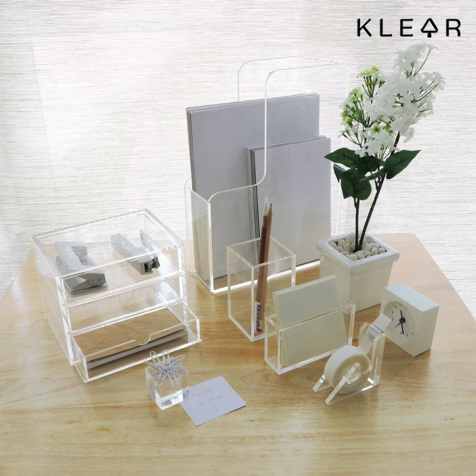 Klearobject So-Clear A4 Folder กล่องใส่กระดาษ A4 ที่ใส่เอกสาร กล่องใส่เอกสาร ใส่แฟ้ม ใส่หนังสือ ...