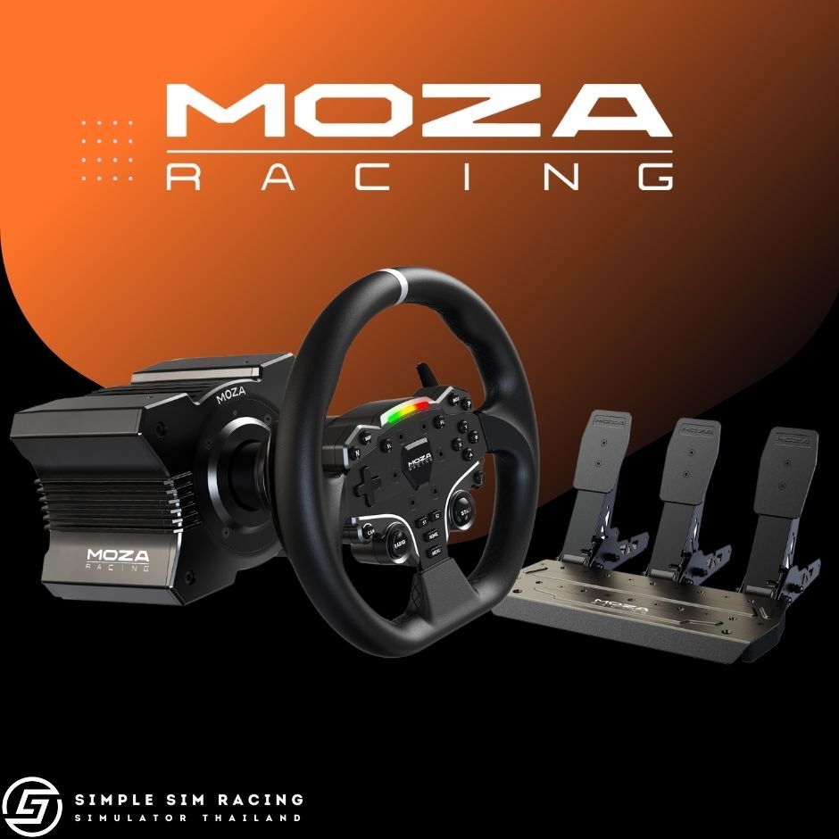 พร้อมส่ง Moza R5 Racing Bundle (3 Pedals) (ประกันศูนย์ไทย 1 ปี) | Shopee Thailand