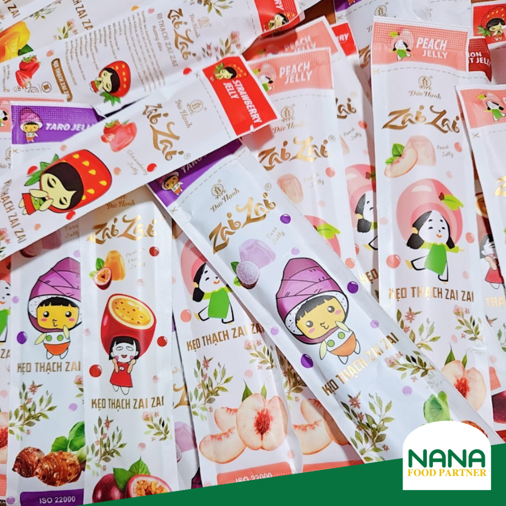 เยลลี่เวียดนาม Zai Zai jelly **** 10 แถม 1**** ของกินเวียดนาม [พร้อมส่ง] | Shopee Thailand
