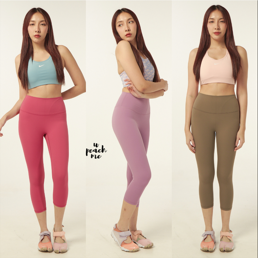 DOLLY GYM PANTS I กางเกงออกกำลังกายห้าส่วนผู้หญิง กางเกงวิ่งขายาวห้า ...