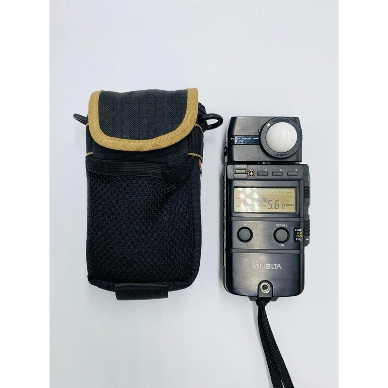 เครื่องวัดแสง MINOLTA Flash Meter IV Light Meter | Shopee Thailand