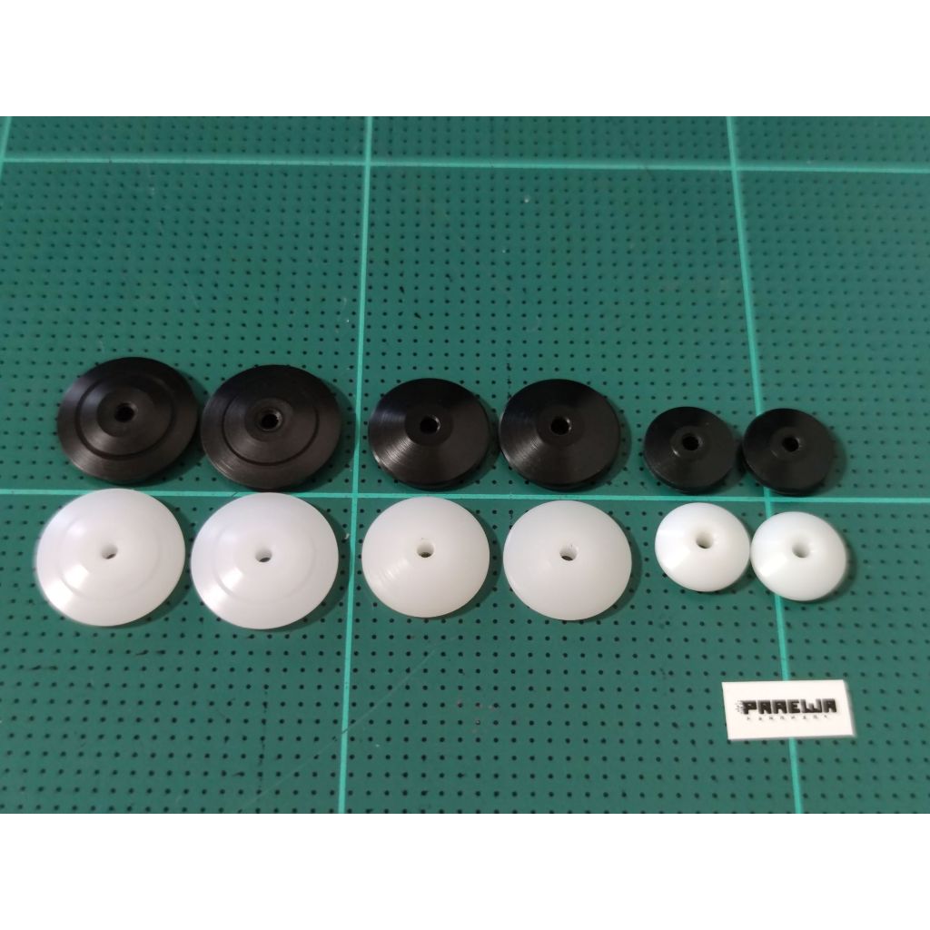 พิงราง จาน 11mm / 15mm / 17mm - Mini4WD Disk Stabilizer Head Set | Shopee Thailand
