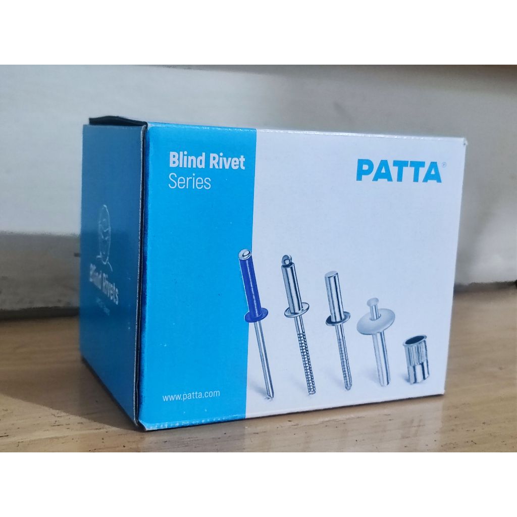 120 บาท เมื่อซื้อผ่านไลฟ์ลด 40% ตะปูยิงรีเวท พัตต้า PATTA เบอร์ 4-6 ...