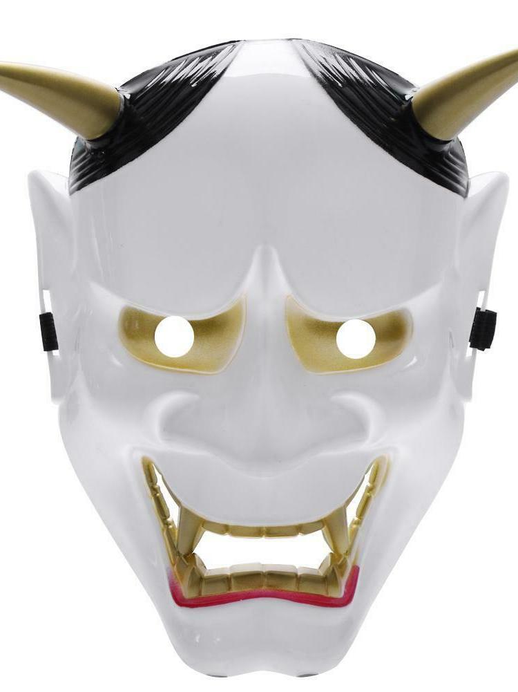 หน้ากากแฟนซี ญี่ปุ่น คาบูกิก Hannya หน้ากากคอสเพลย์ ออกงาน การแสดง งานคุณภาพ Japanese Devil Noh ...