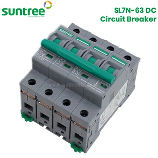 Suntree SL7N-63 DC Circuit Breaker MCB 4P 1000V ตัวเลือก 16A, 20A, 25A, 32A, 63A 4P 1000V Non ...