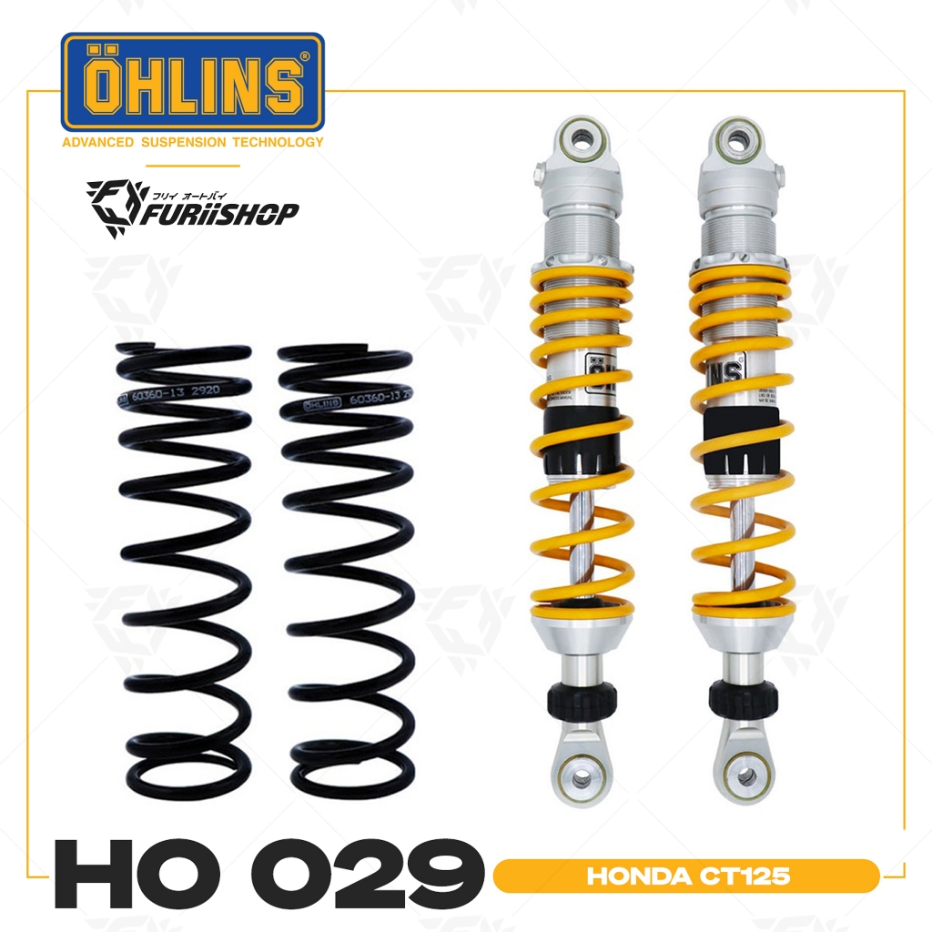 โช๊คหลัง Ohlins รุ่น HO 029 สำหรับ Honda CT125 Furii Shop | Shopee Thailand