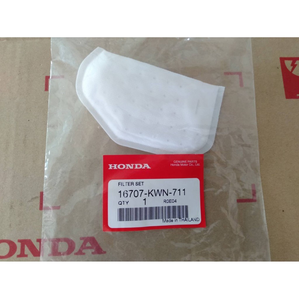 ไส้กรองน้ำมัน แผ่นกรอง ของแท้เบิกศูนย์ Honda wave110i 2011-2020 pcx150 ...