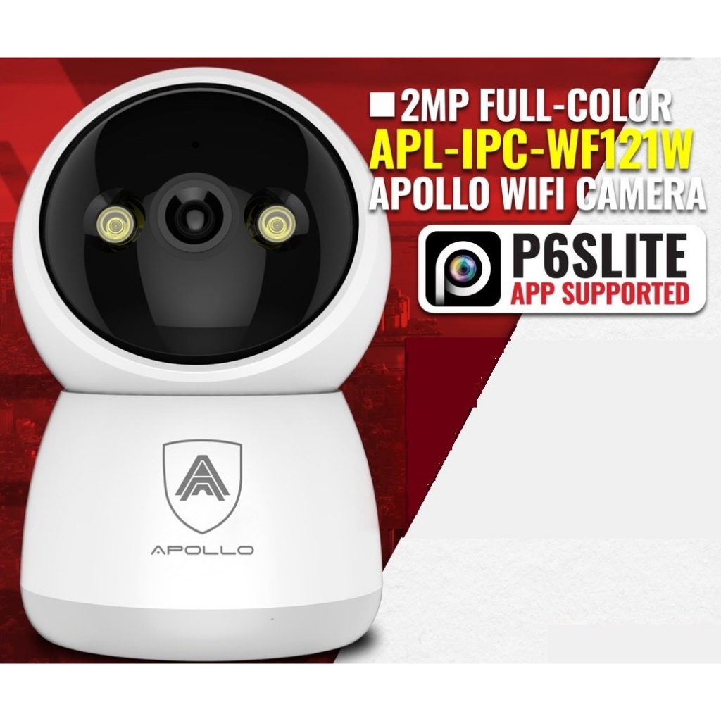 APOLLO WIFI CAMERA APL-IPC-WF121W 2 MP FULL-COLOR SUPPORT TWO-WAY TALK | Shopee Thailand
