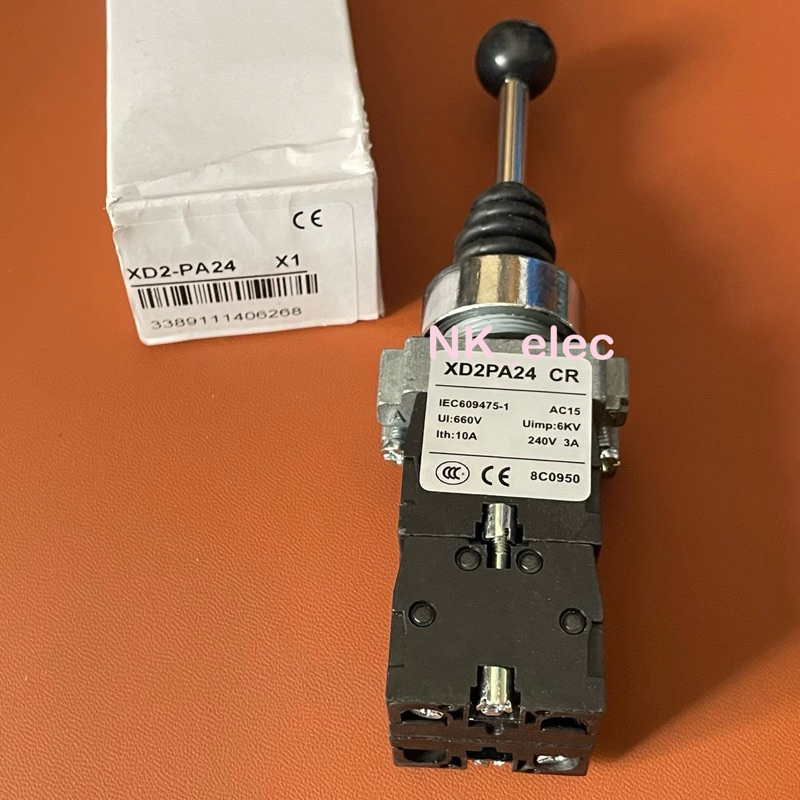 XD2PA22 CR XD2PA24 CR สวิตช์ คันโยก โยก-เด้งกลับ2ทิศทาง , โยกเด้งกลับ 4 ...