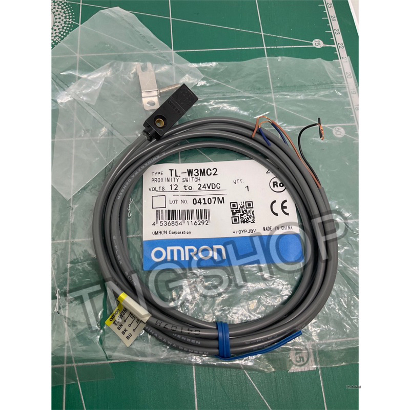 TL-W3MC2 sensor เซ็นเซอร์ proximity switch NPN-NC 3 สาย จับโลหะ omron ... TL-W3MC2 sensor เซ็นเซอร์ proximity switch NPN-NC 3 สาย จับโลหะ omron ...