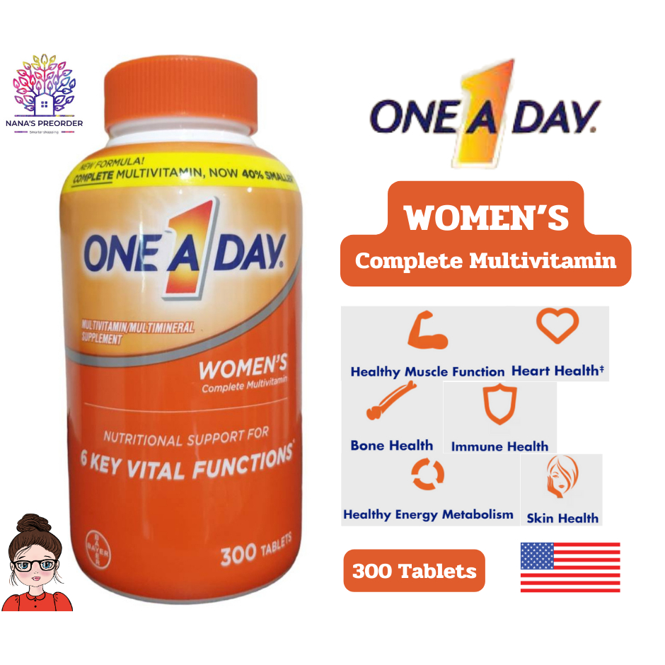 One a Day Women's Complete multivitamin วิตามินรวมเพื่อสุขภาพสำหรับ ... One a Day Women's Complete multivitamin วิตามินรวมเพื่อสุขภาพสำหรับ ...