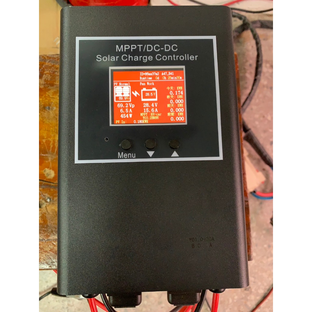 MPPT DC-to-DC 30A 45A 65A ชาร์จเจอร์ 12v 24v 36v และ 48v(ไม่มีช่องต่อ ...