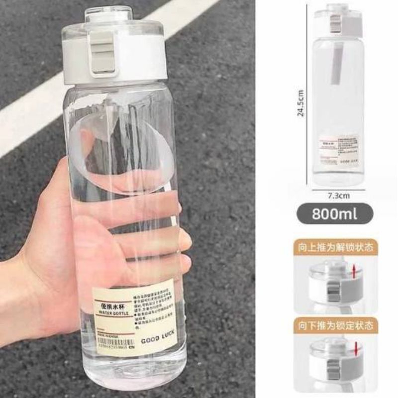 แก้วน้ำ muji กระบอกน้ำพลาสติก ขวดน้ำพลาสติก แบบพกพา ความจุ 550 ML 800 ml | Shopee Thailand