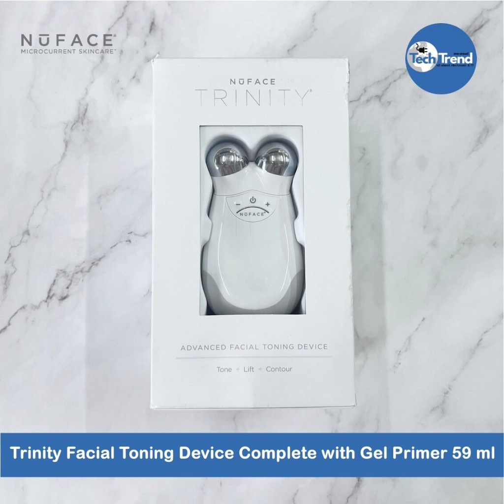 (NuFACE) Trinity Facial Toning Device Complete with Gel Primer 59 ml ...