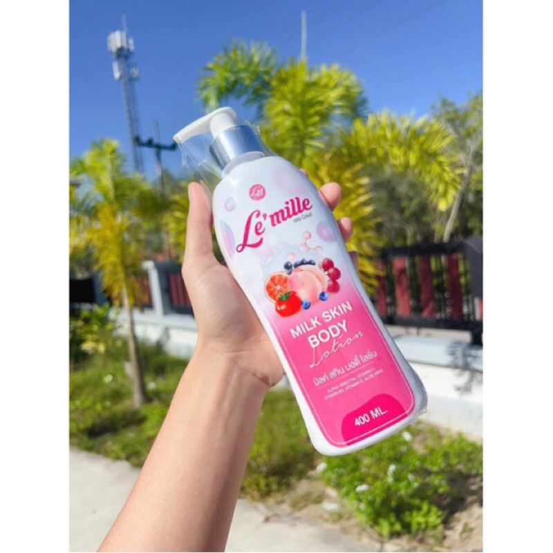เลอมิลค์ไวท์พลัส/เลอมิลเล่ Le’Milk 400ml.มี2ตัวเลือกราคาต่อ1ขวด ...
