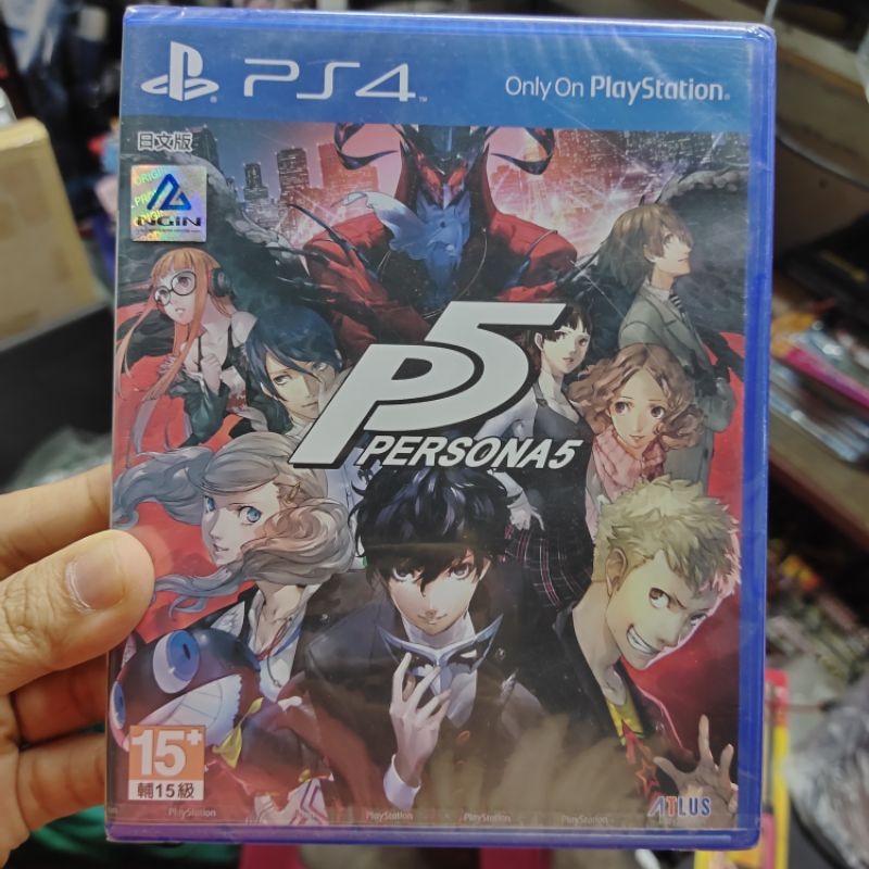 แผ่นเกม PS4 Persona 5 P5 Only On Playstation แผ่นแท้ | Shopee Thailand