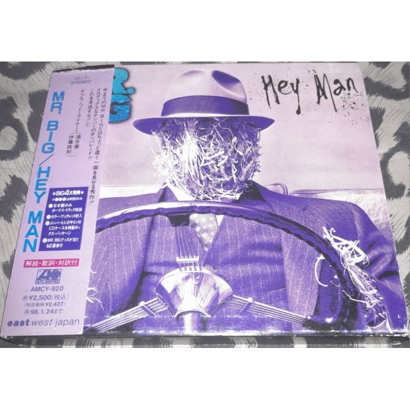 CD MR.BIG - HEY MAN (JP,OBI,ลายเซ็นสกีน/,BOX,BOOK) | Shopee Thailand
