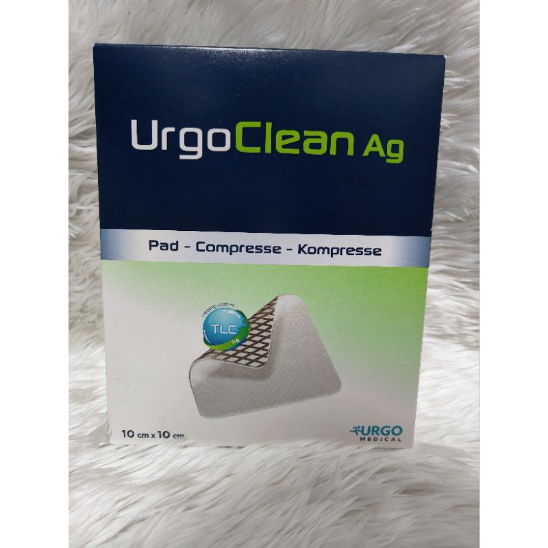 UrgoClean Ag เออร์โก้คลีน เอจี แผ่นปิดแผล ขนาด10cm*10cm ราคาต่อแผ่น ...