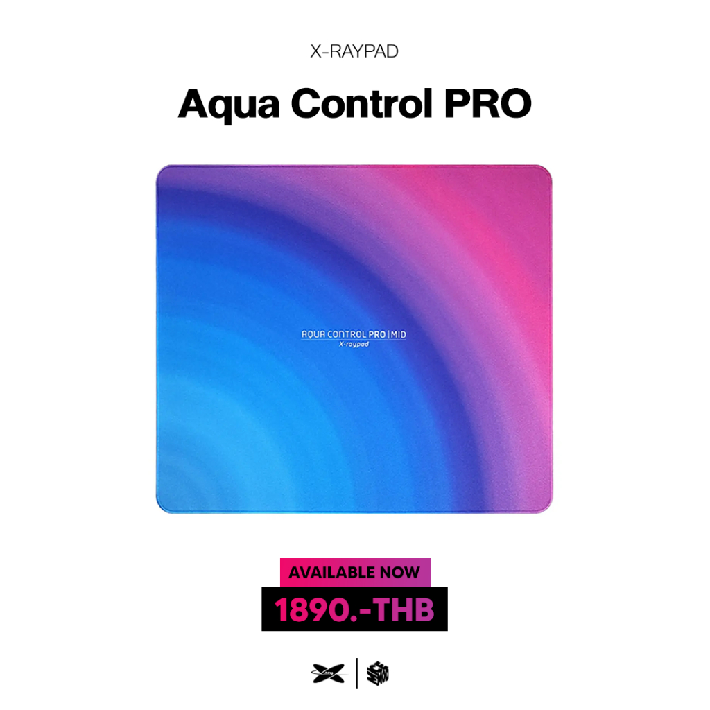 แผ่นรองเมาส์ X-raypad Aqua Control PRO (Uncoated) | Shopee Thailand