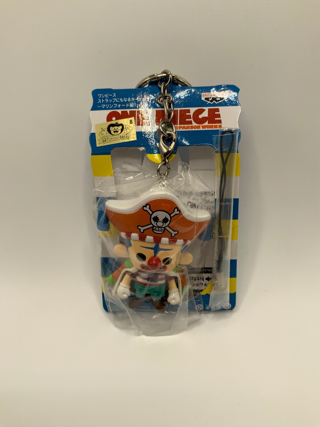 พวงกุญแจ โมเดล วันพีช One piece x Panson Works Banpresto Buggy บากี้ ...