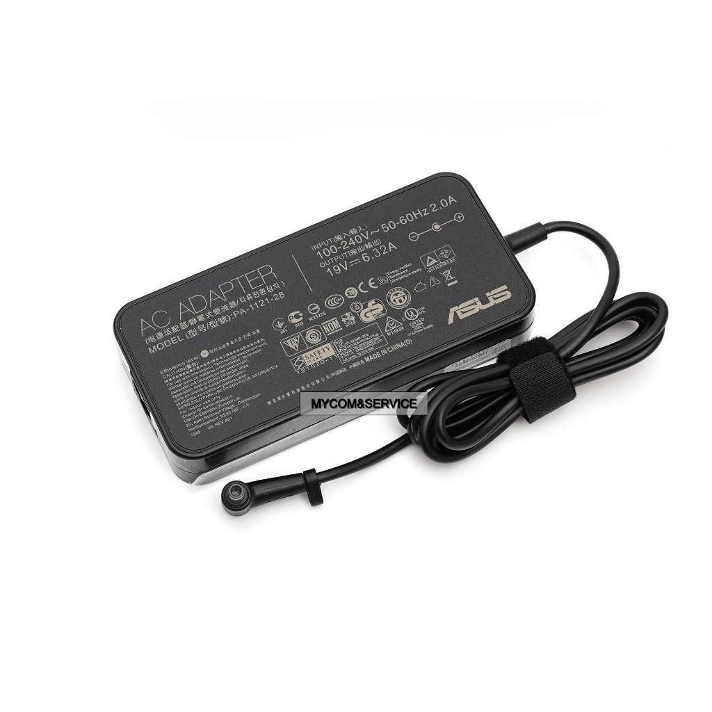 อะแดปเตอร์โน๊ตบุ๊ค ADAPTER ASUS 19V 6.32A หัว 6.0*3.7 120W | Shopee Thailand