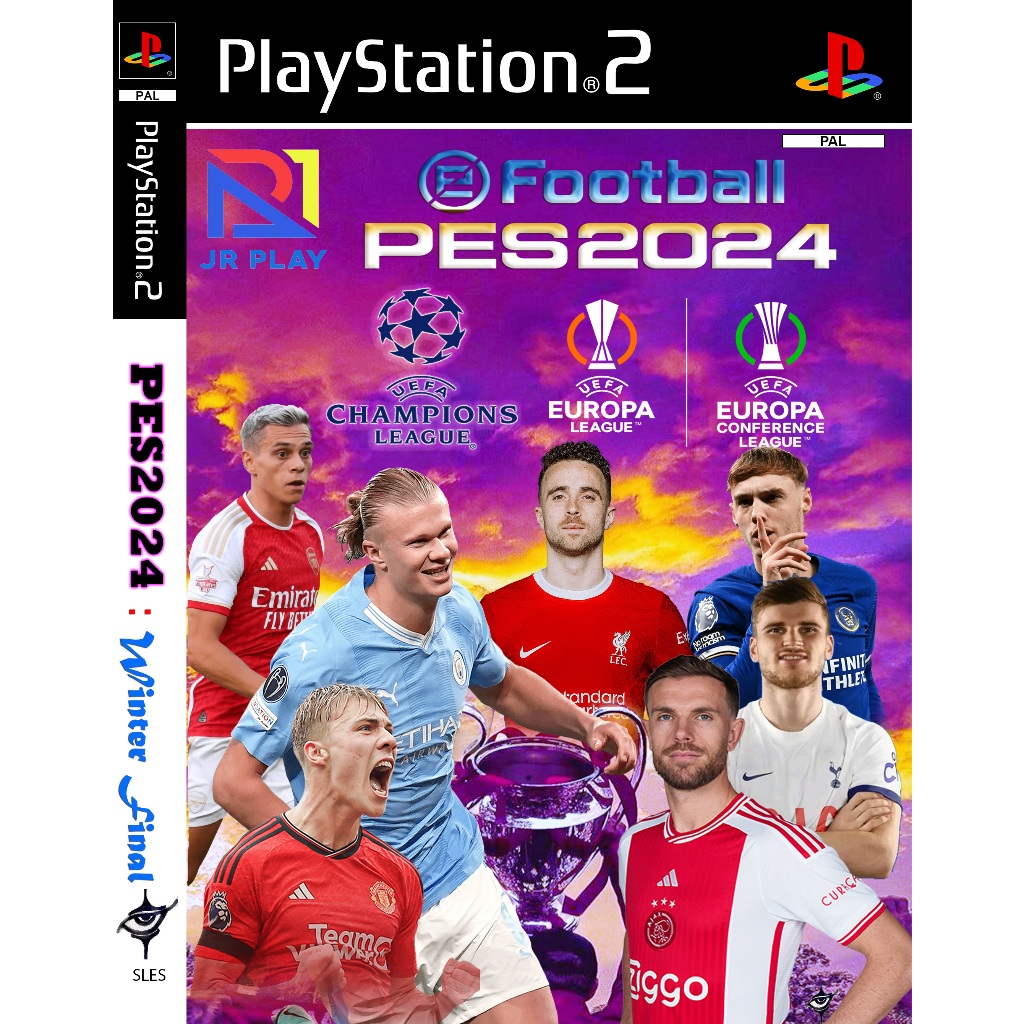 PlayStation2 - PES2024 : WINTER FINAL- English Ver. (อัฟเดทล่าสุด กุมภาพันธ์) / แผ่นDVD สกรีนปก ...