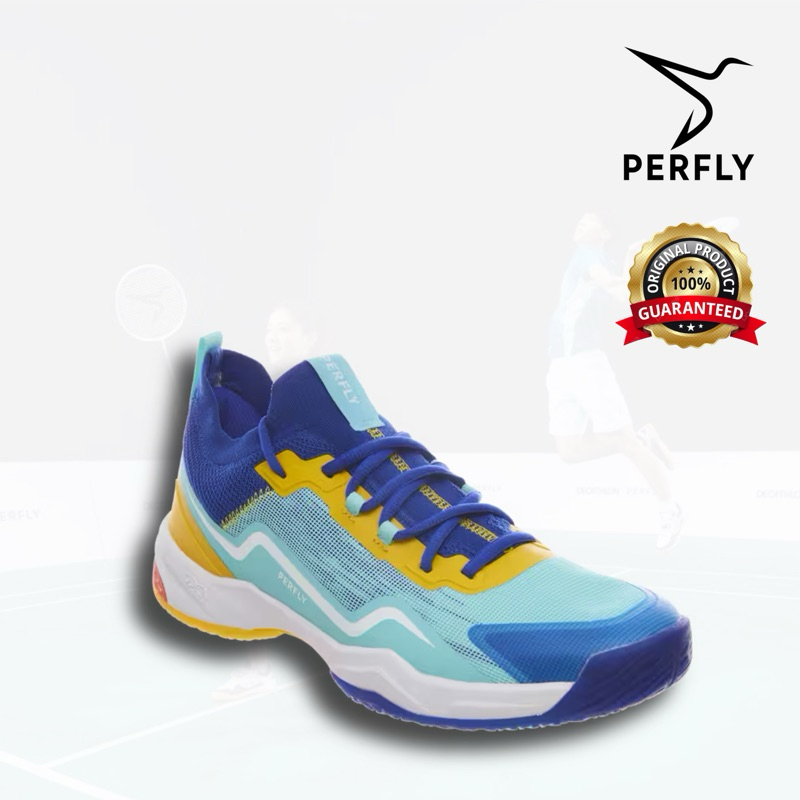 รองเท้าแบดมินตันสำหรับผู้ชาย รุ่น BS 900 ULTRA LITE (สีฟ้า) PERFLY ...