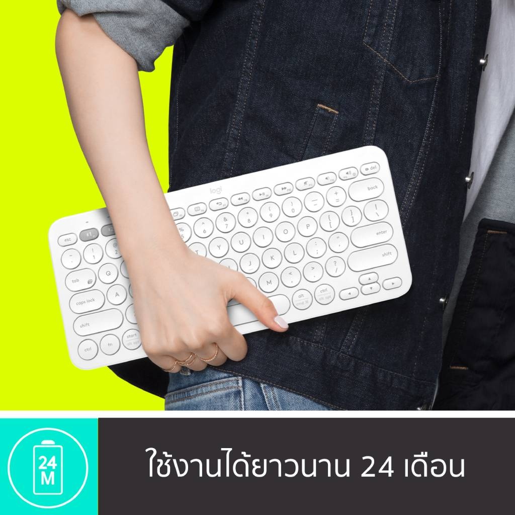 Logitech MK380 คีย์บอร์ดบลูทูธ MULTI-DEVICE BLUETOOTH KEY | Shopee Thailand