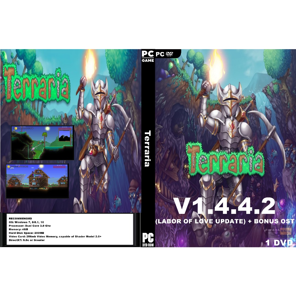 แผ่น Game PC Terraria (1DVD) | Shopee Thailand
