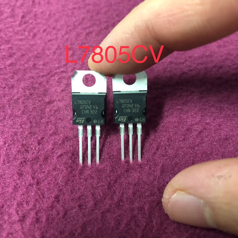 L7805 7805 Voltage Regulator ไอซีปรับแรงดันไฟฟ้า 5V Output (สินค้าในไทย ...