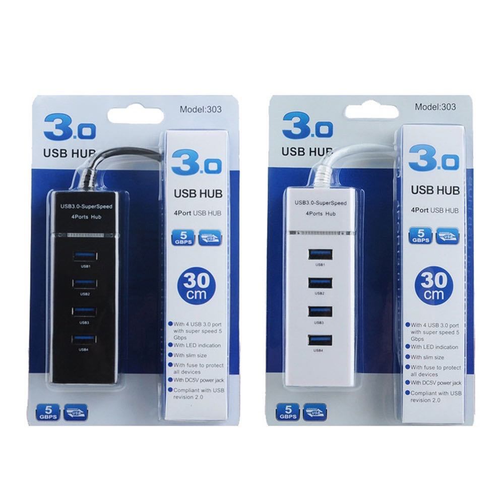 OKER ตัวเพิ่มพอร์ท USB 3.0 HUB USB 4 Port V.3.0 OKER (H-341) Black | Shopee Thailand