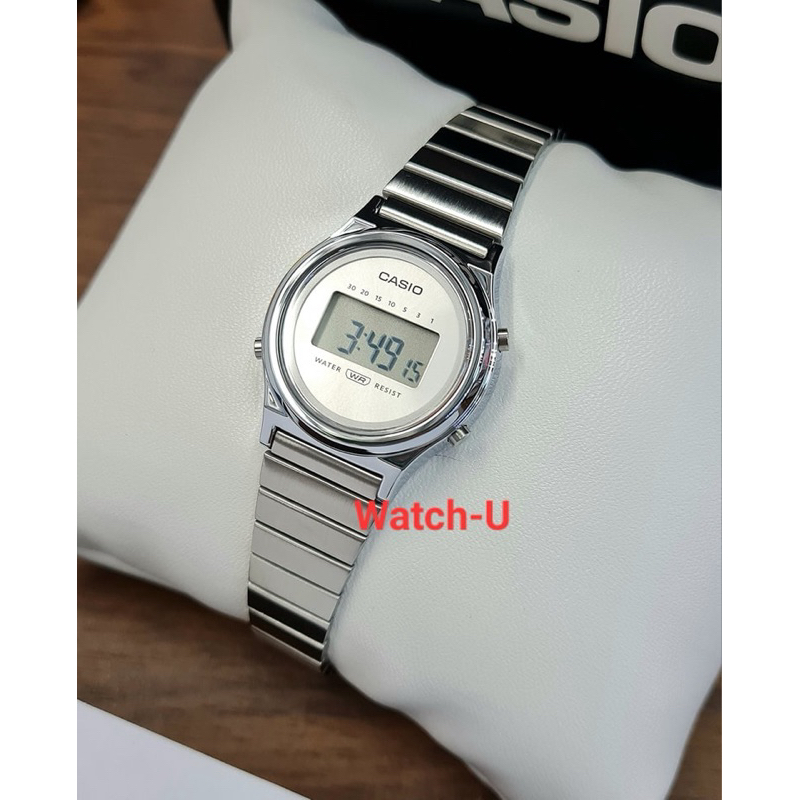 นาฬิกาผู้หญิง CASIO DIGITAL LA700 รุ่น LA700WE-7A | Shopee Thailand